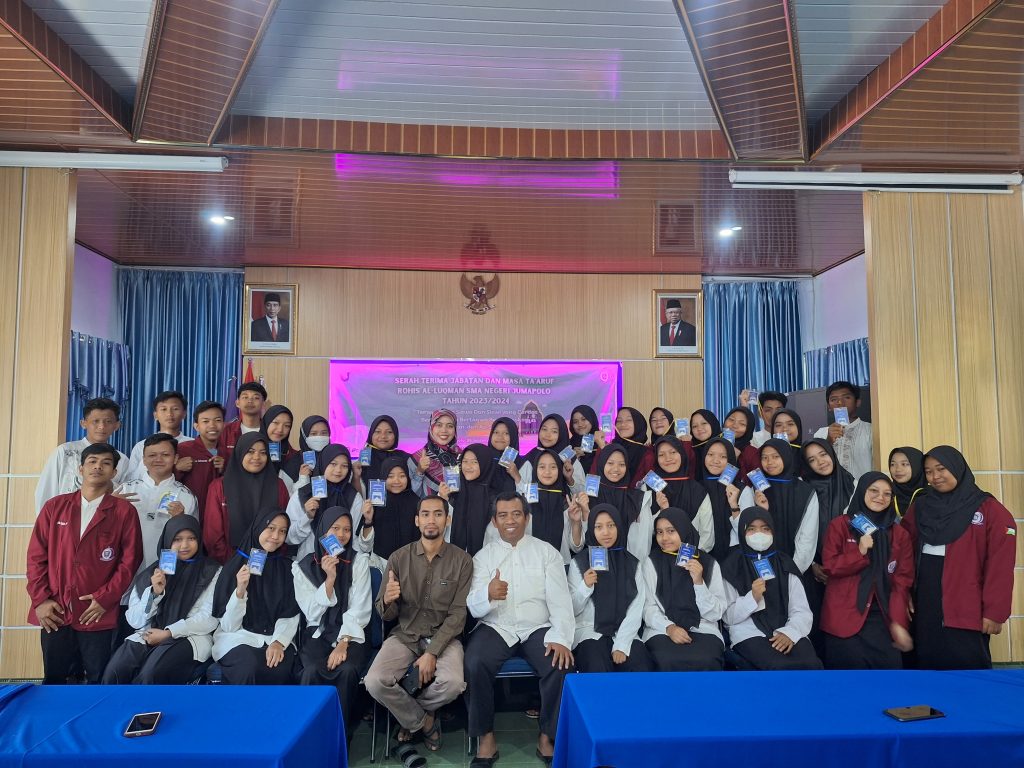 SERAH TERIMA JABATAN DAN MASA TAARUF KEPENGURUSAN ROHIS SMA NEGERI ...