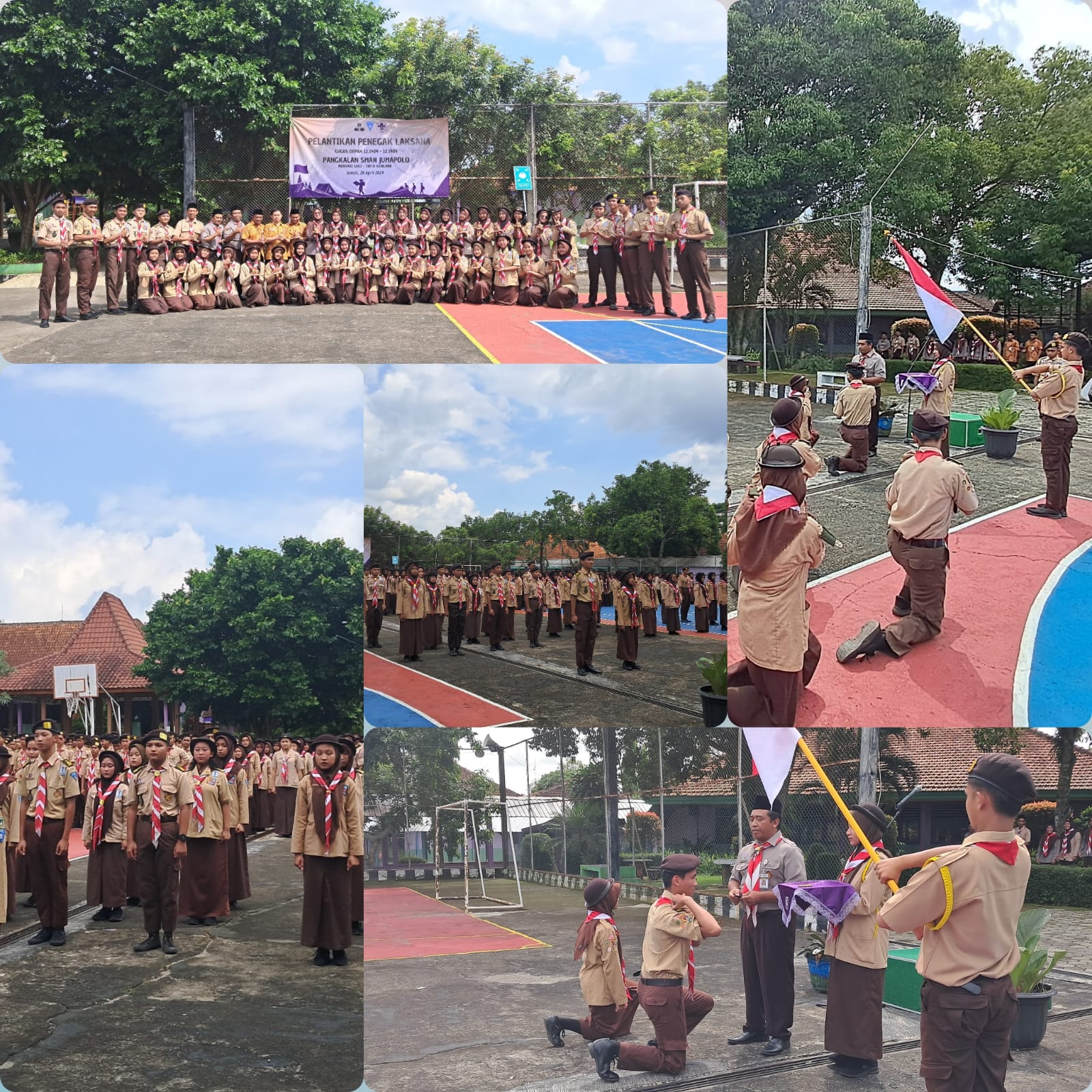PELANTIKAN PRAMUKA PENEGAK LAKSANA SMA NEGERI JUMAPOLO | PORTAL WEB SMA ...